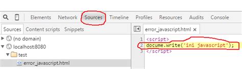 cara mengetahui error pada javascript atau jquery