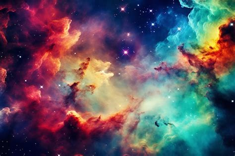 Premium Ai Image Stardust Serenity Galaxy Space Photo