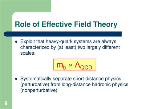 Ppt Effective Field Theory And Heavy Quark Physics Powerpoint