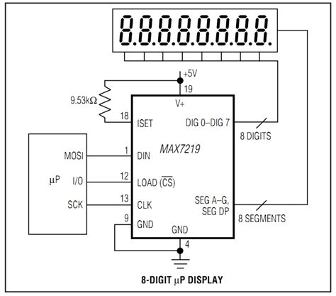 max7219 com display 7 segmentos arduino e cia