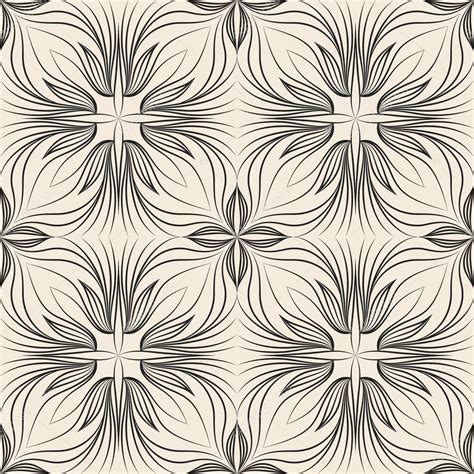 Seamless Pattern Regular Texture Monochrome Array Texture Stock Vector