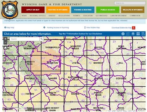 wyoming public room hunt maps bureau of land management