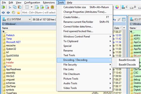 base 64 encoding and decoding multi commander