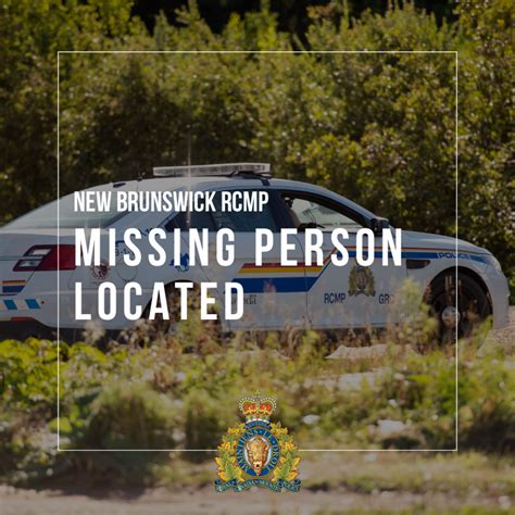 Missing 38 Year Old Man Located Safe Royal Canadian Mounted Police
