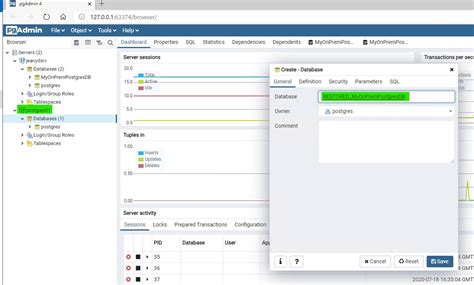 migrate data from a postgresql database into an azure arc