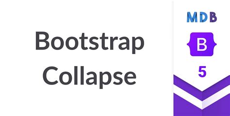 bootstrap collapse examples and tutorial