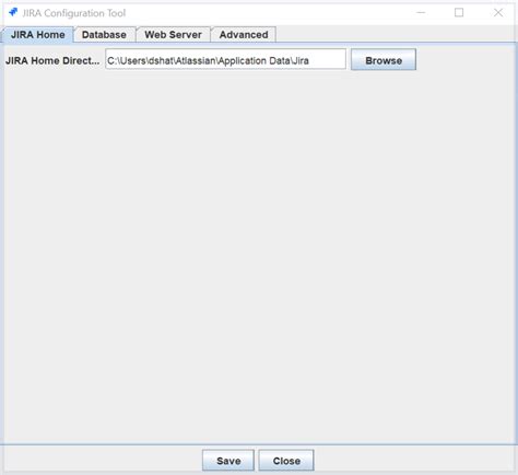 Using The Jira Application Configuration Tool Administering Jira