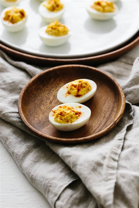 Classic Deviled Eggs The Best Deviled Eggs Recipe Downshiftology