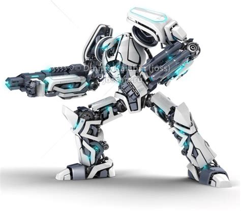 18 best futuristic and glamorous 3d robot character designs for your