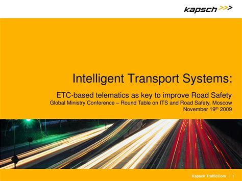 Intelligent Transportation System Ppt Transport Informations Lane