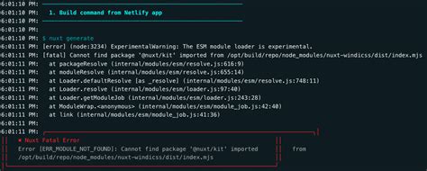 npm cannot find module nuxt kit · issue 129 · windicss nuxt