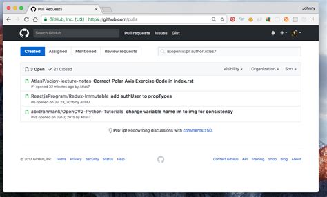 where can i see my pull requests on github stack overflow