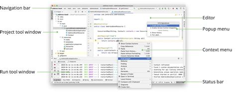 user interface intellij idea