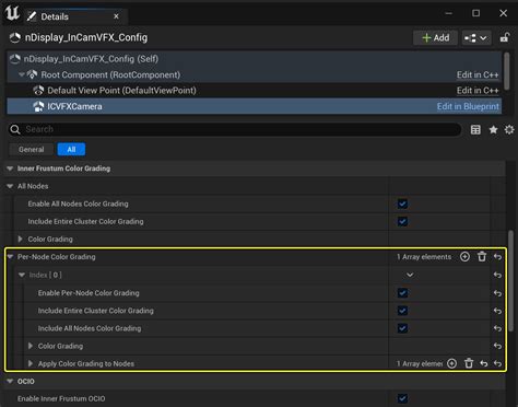 unreal engine の ndisplay のカラーマネジメント unreal engine 5 0 ドキュメント
