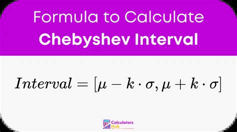 75 Calcolatore Di Intervalli Di Chebyshev Online