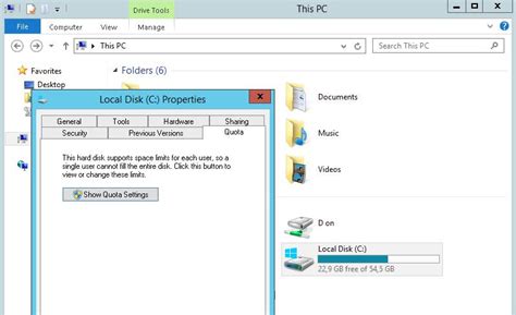 using ntfs disk quotas to set limits for users windows os hub