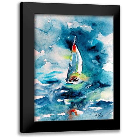 Kovacs Anna Brigite 15x18 Black Modern Framed Museum Art Print Titled