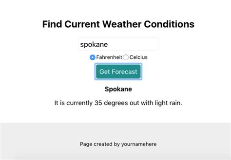 how to create a weather app with react openweathermap api laptrinhx