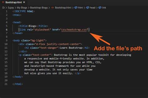how to use bootstrap with html developers zone