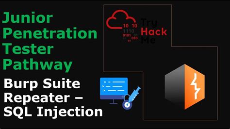 sql injection using burp suite repeater tryhackme jr penetration