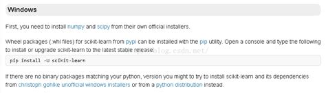 installing sklearn scikit learn module related to python