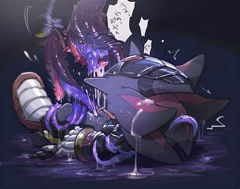 rule 34 ambiguous fluids aoki6311 armor black body black fur bodily