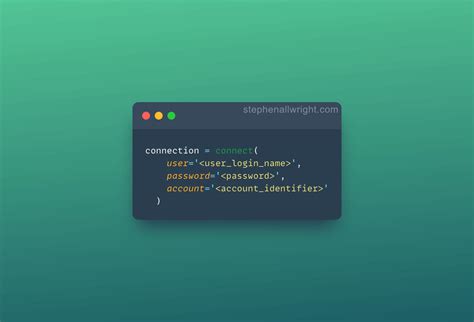 connect to snowflake from python simply explained 2022