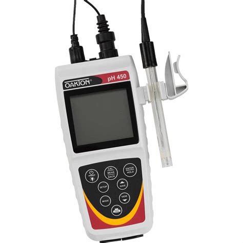 Oakton Con 450 Waterproof Ph Meter With Combination Probe