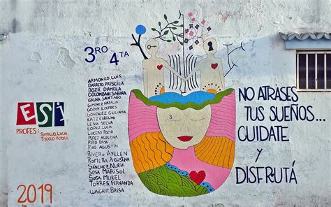 Pintan Mural Talleres De EducaciÓn Sexual Integral Esi Desde