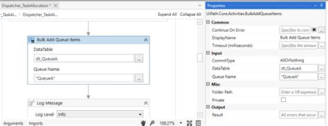 bulk add queue items bulka queue items parameters must not be null