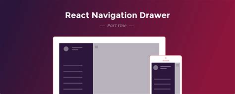 react navigation drawer tutorial red shift