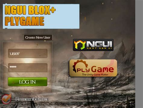 ngui blox for rpg plygame visual scripting unity asset store