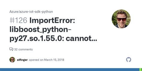 importerror libboost python py27 so 1 55 0 cannot open shared object