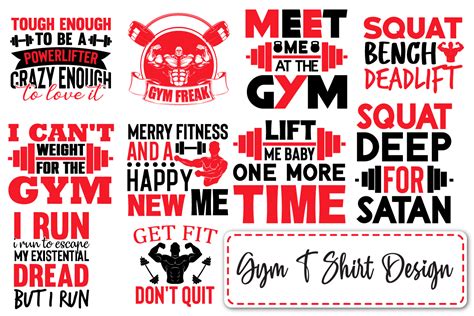 Gym T Shirt Design Bundle Graphic By Apon Design Store · Creative Fabrica