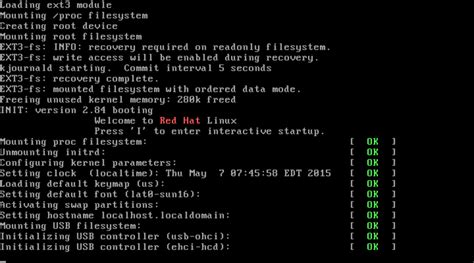 understanding the boot time log in red hat linux how to check and