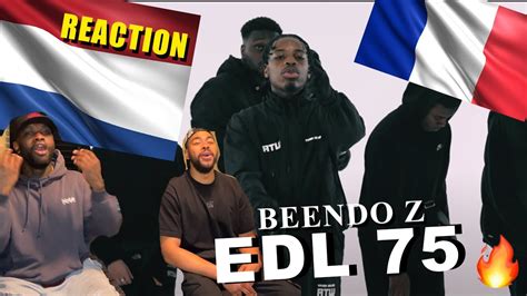 🇳🇱dutch Reaction To French Rap🔥 Beendo Z Edl 75 Youtube
