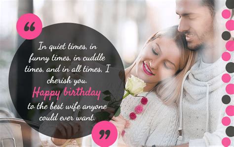 Heartfelt Birthday Wishes For Wife With Love Images
