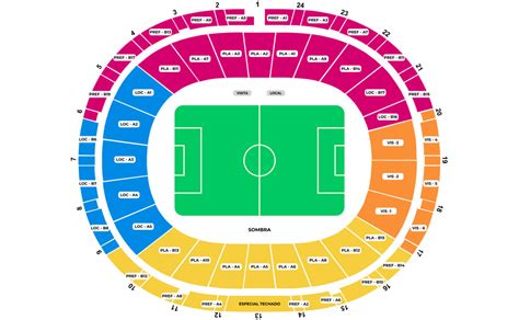 Mapa Del Estadio Ciudad De Los Deportes Ubicación Y Zonas Nts Edomex