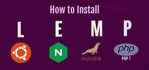 how to install nginx mariadb 10 php 7 lemp stack in 16