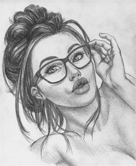 Gestionar Limpiar Otoño Dibujos A Lapiz De Chicas Con Lentes Peladura