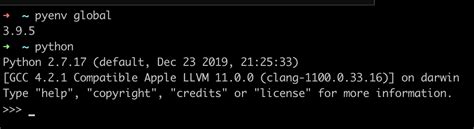 pyenv shell integration not enabled run `pyenv init for instructions
