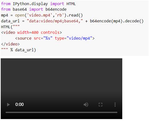 python how to play a video in colab stack overflow