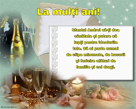Felicitari De Sfantul Andrei La Mulți Ani