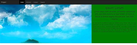 html how to create two containers within a row that
