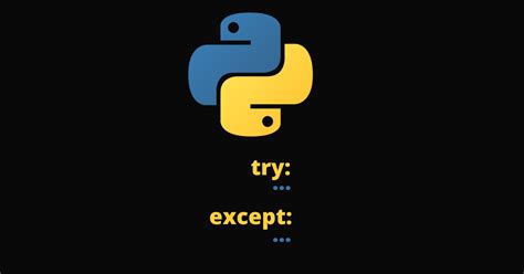 python print exception how to try except print an error