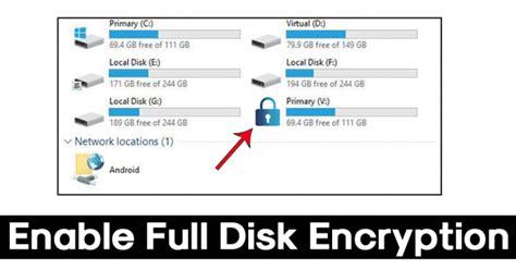 how to enable full disk encryption in windows 10 11