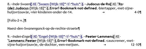 strange bookmark not defined error microsoft community