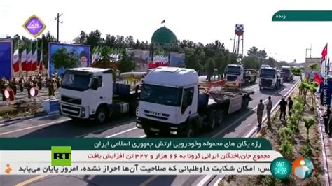 Iran Showcases Military Equipment And Drones At Tehrans National Army