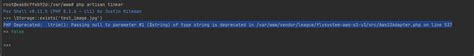 php 8 1 deprecated ltrim passing null to parameter 1 string