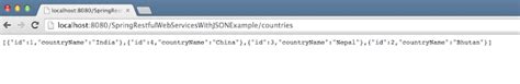 spring restful web services json example java2blog